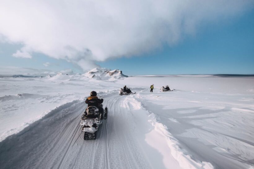From Gullfoss: Langjökull Ice Cave and Snowmobile Tour - The Return Trip: Monster Truck and Scenic Return