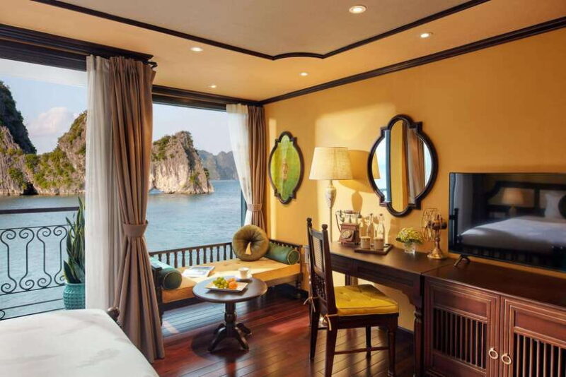 From Ha Long: 1 night Indochine Premium Luxury Cruise - Highlights of the Experience