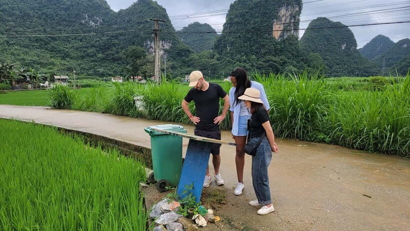 From Ha Noi: Car Tour 1 Day - Ban Gioc Waterfall, Angel Eye - Morning: From Cao Bang to the Incense Villages