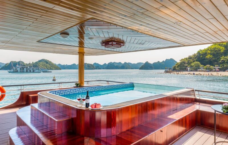 From Hanoi: 1-Day Halong 5-Star Cruise w/Jacuzzi & Limousine - FAQs