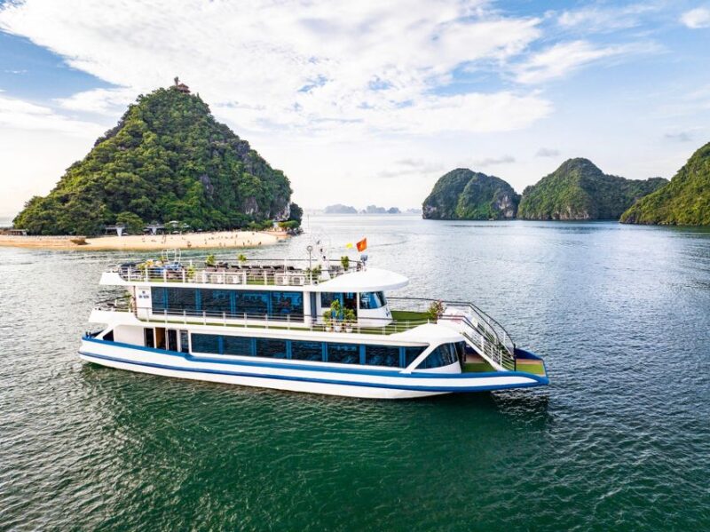 From Hanoi: Ha Long Bay Luxury Day Cruise with Buffet Lunch - The Food and Activities