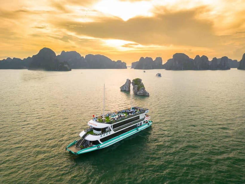 From Hanoi: Halong bay Luxury tour on 5 star cruise - Key Points