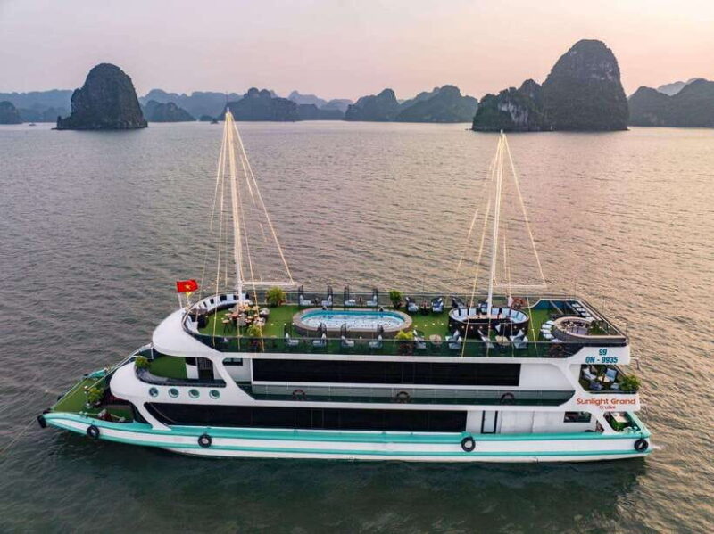 From Hanoi: Halong bay Luxury tour on 5 star cruise - What to Expect from the Itinerary