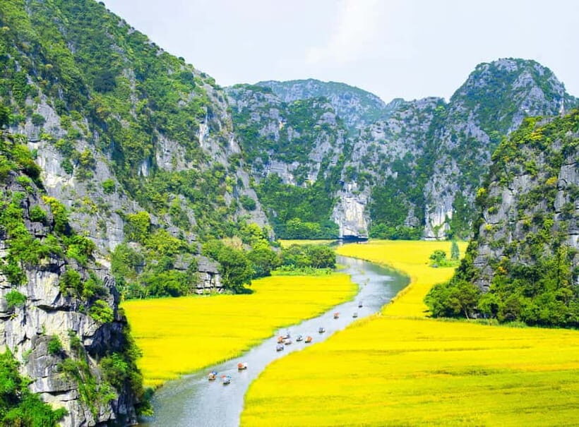 From Hanoi: Hoa Lu, Tam Coc, Mua Cave & Cycling in Ninh Binh - Tam Coc: Land of Limestone and Serenity