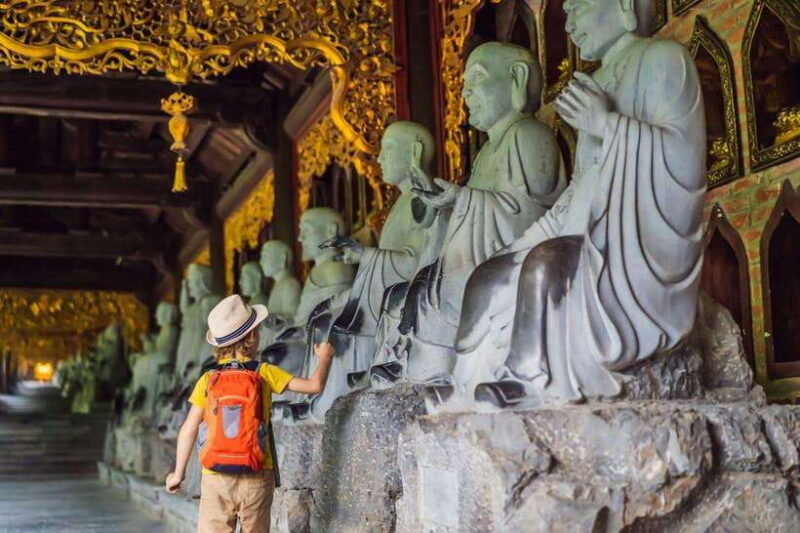 From Hanoi: Ninh Binh- Bai Dinh pagoda- Trang An- Mua caves - Exploring Ninh Binh: A Balanced Look at a Day of Authentic Vietnamese Sightseeing