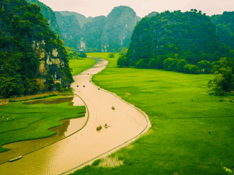 From Hanoi: Ninh Binh Hoa Lu or Bai Dinh, Trang An, Mua Cave - Key Points