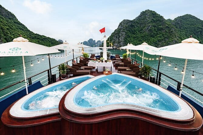 From Hanoi: Pamela Luxury 5-Star Day Cruise Explore Halong Bay - Exploring the Itinerary in Detail