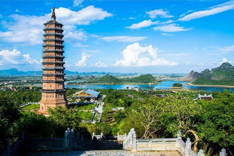 From Hanoi: Private Ninh Binh -Bai Dinh, Trang An & Mua Cave - Bai Dinh Pagoda: A Monument to Spirituality and Scale