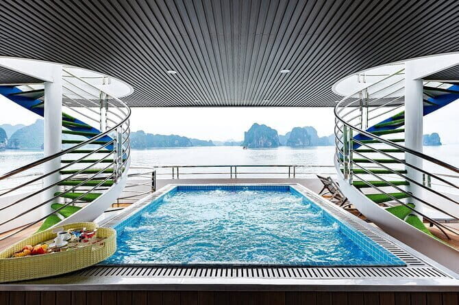 From Harbor: Luxury Halong Bay Cruise with Buffet Lunch & kayak - The Sum Up
