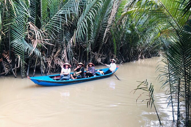 From HCM: Authentic Mekong Delta - Boat, TukTuk, Khot Cake Making - Returning to Ho Chi Minh City