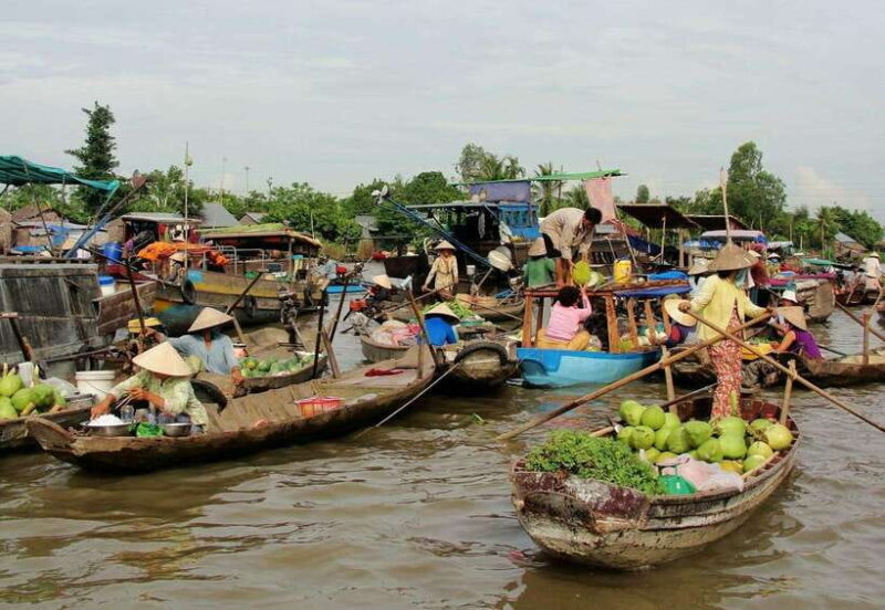 From HCMC: Cu Chi Tunnels and Cai Rang Floating Market Group - Key Points