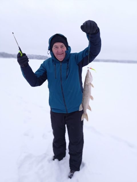 From Helsinki: Bodom Lake Ice Fishing with Food & Drinks - The Fishing Experience
