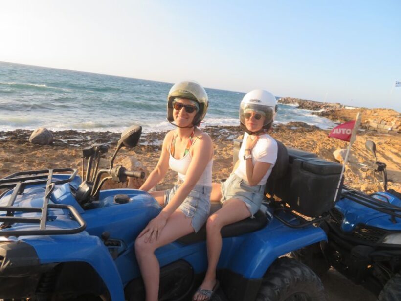 From Hersonissos/Malia: Guided Sunset Quad Safari - Key Points