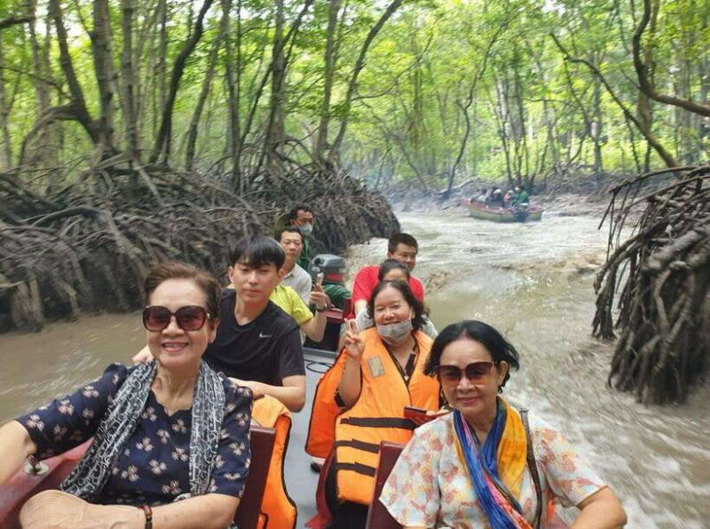 From Ho Chi Minh City: 1-day tour Can Gio Monkey Island - Crocodile Conservation and Crocodile Fishing