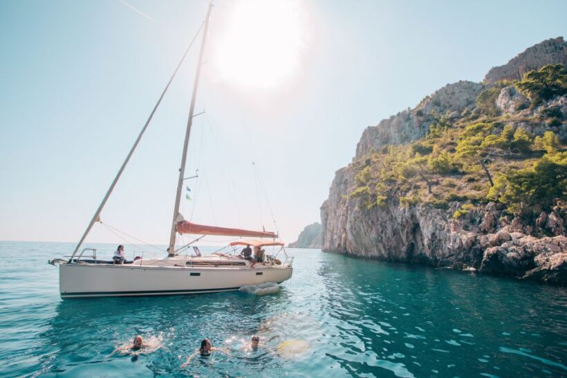 From Hvar: Pakleni Islands & Red Rocks Comfort Sailboat Tour - Key Points