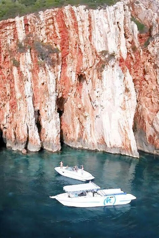 From Hvar: Private Tour to the Red rocks, Pakleni islands,.. - Key Points