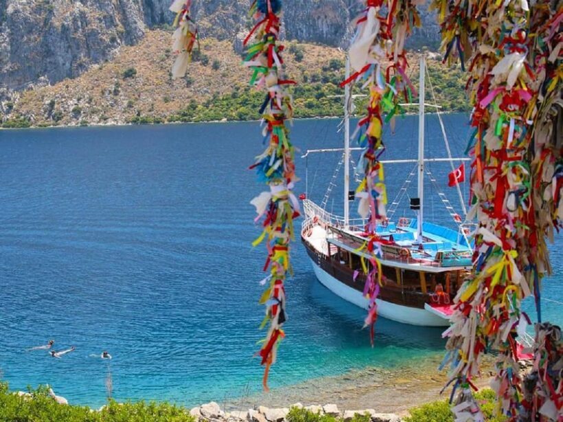 From Icmeler: Turkish Aegean Coast Boat Trip with Lunch - The Return Journey