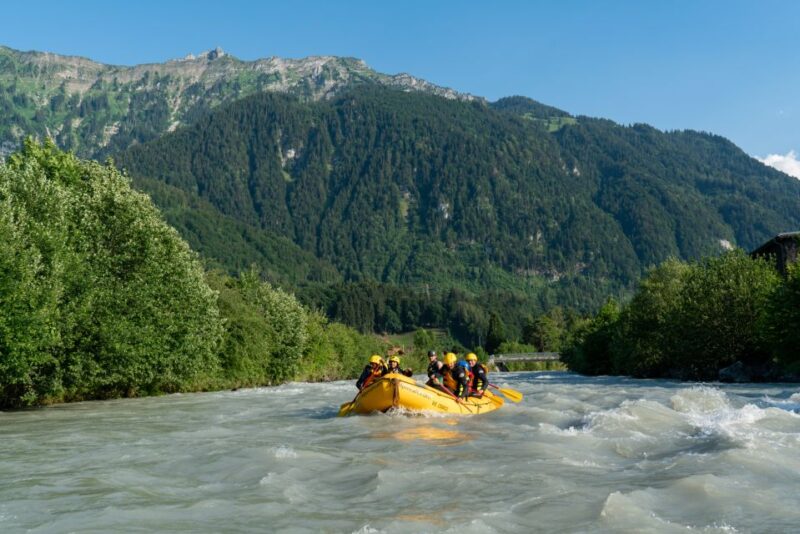 From Interlaken: Family Rafting - Itinerary