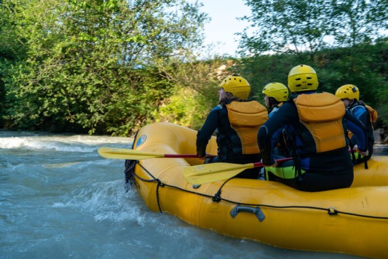 From Interlaken: Family Rafting - Languages and Restrictions