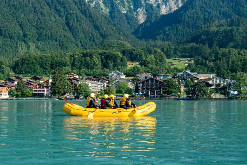 From Interlaken: Family Rafting - Swimming Skills