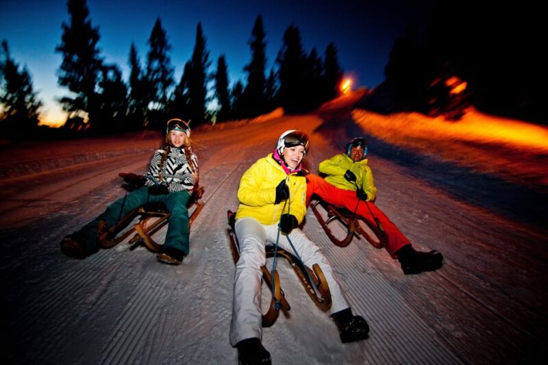 From Interlaken: Night Sledding - Since You Asked