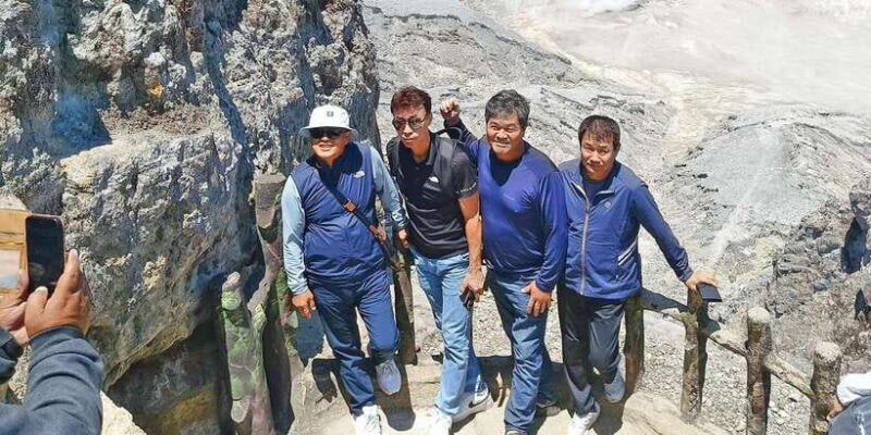 From Jakarta : Volcano, Tea & Rice Fields, Hot Spring - Key Points