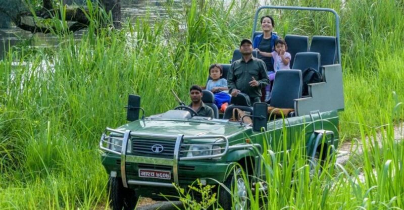 From Kathmandu or Pokhara: 3 Nights Chitwan Jungle Safari - Day 2: River Canoe, Jungle Walk, and Jeep Safari