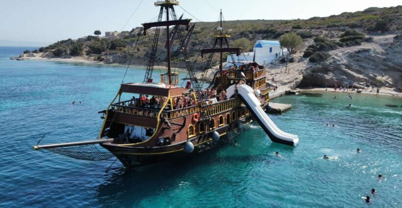 From Kos: 3-Island Pirate Cruise with Lunch and Waterslide - The Itinerary Breakdown