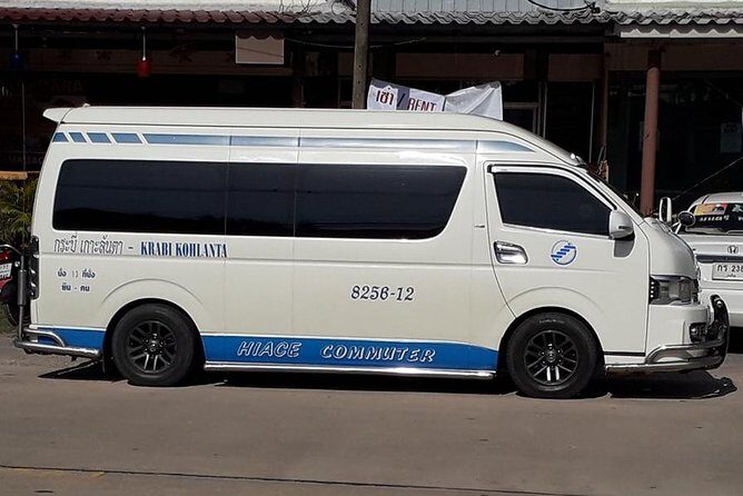 From Krabi Airport to Lanta (by Public Van) - Key Points