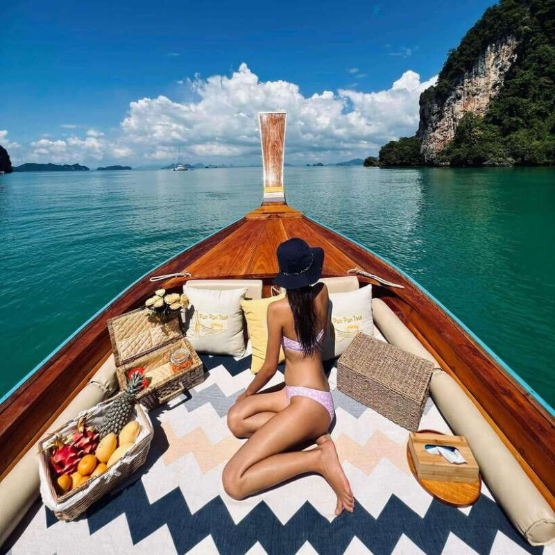From Krabi : Private Luxury Longtail Boat - The Itinerary: What Does the Day Look Like?