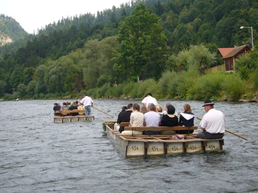 From Krakow: Dunajec River Gorge Wooden Raft River Cruise - An Inviting Journey into Nature: The Dunajec River Gorge