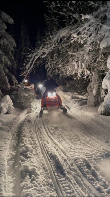 From Krakow: Zakopane Snowmobile NIGHT Ride, Bonfire, - The Itinerary in Detail