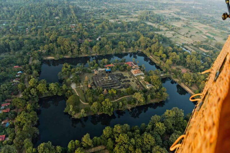 From Krong Siem Reap: Angkor Hot Air Balloon Ride w/ Pickup - Key Points