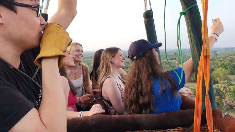 From Krong Siem Reap: Angkor Hot Air Balloon Ride w/ Pickup - The Weather Factor and Cancellations