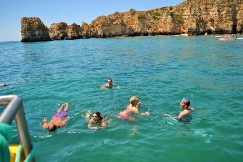 From Lagos: 2.5-Hour Guided Coastal Boat Tour & Grotto Visit - The Experience in Detail