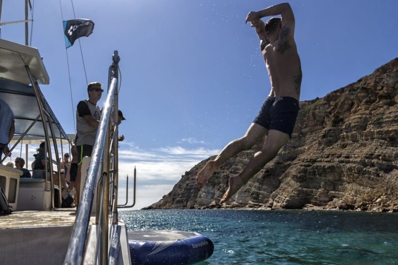 From Lagos: Algarve Cruise by Catamaran - An Immersive Coastal Experience