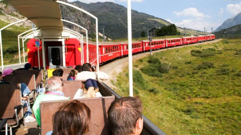 From Lake Como: Bernina Red Train Tour to St. Moritz - Itinerary and Highlights