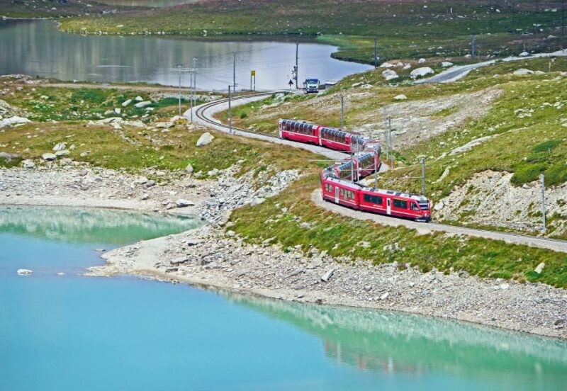 From Lake Como: Bernina Red Train Tour to St. Moritz - Transportation and Accessibility
