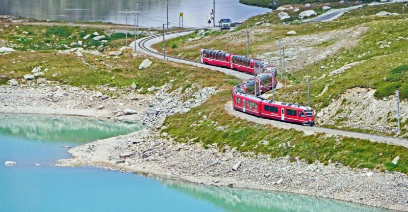 From Lake Como: Bernina Red Train Tour to St. Moritz - Since You Asked