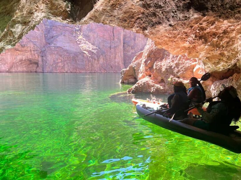 From Las Vegas: Emerald Cave Kayak Tour with Hotel Pickup - An Overview of the Experience