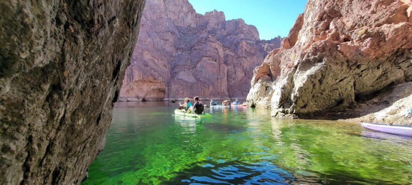 From Las Vegas: Emerald Cave Kayak Tour with Hotel Pickup - The Sum Up