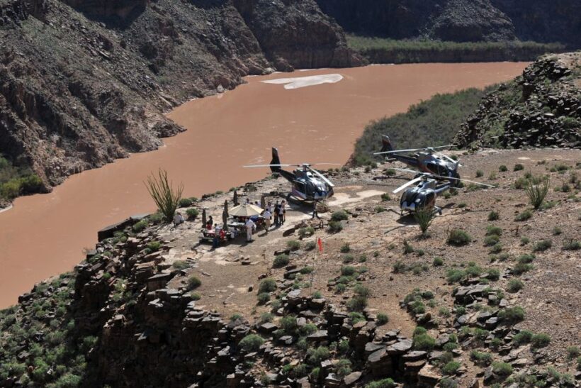 From Las Vegas: Grand Canyon Skywalk Express Helicopter Tour - Exploring the Tour: Step by Step