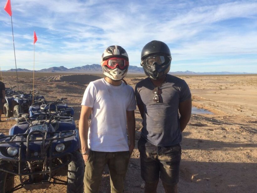 From Las Vegas: Nellis Dunes ATV Tour with Shuttle Transfer - Key Points