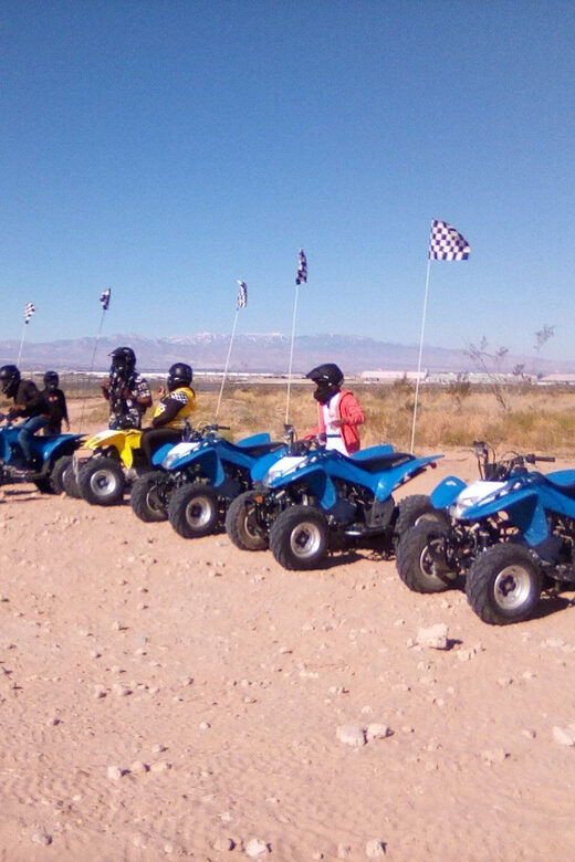 From Las Vegas: Nellis Dunes ATV Tour with Shuttle Transfer - An In-Depth Look at the Nellis Dunes ATV Tour