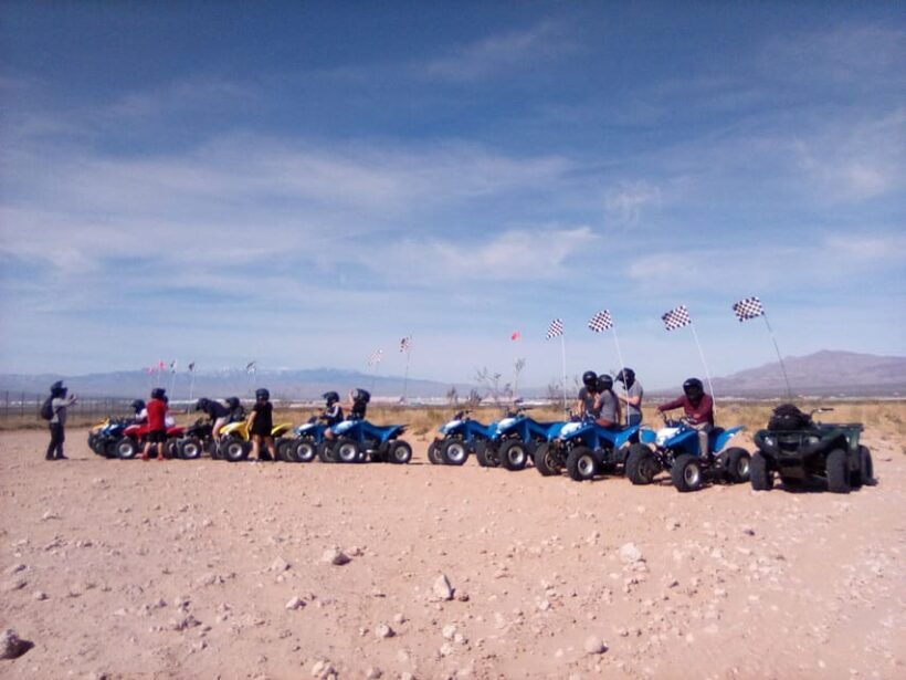 From Las Vegas: Nellis Dunes ATV Tour with Shuttle Transfer - FAQ