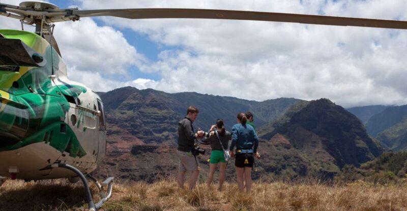 From Lihue: Kauai Sightseeing Helicopter Flight - The Intimate, Small Group Dynamic