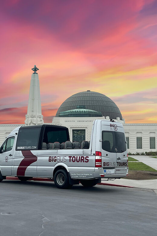 From Los Angeles: Griffith Observatory Open-top Sunset Tour - Key Points