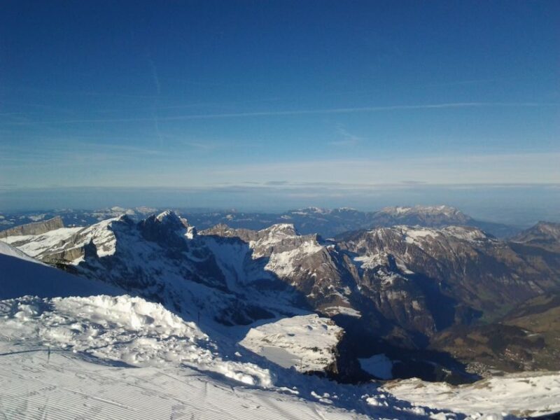From Luzern: Mt. Titlis Ticket and Self-Guided Alpine Tour - Trübsee Snow Park: Wintertime Fun