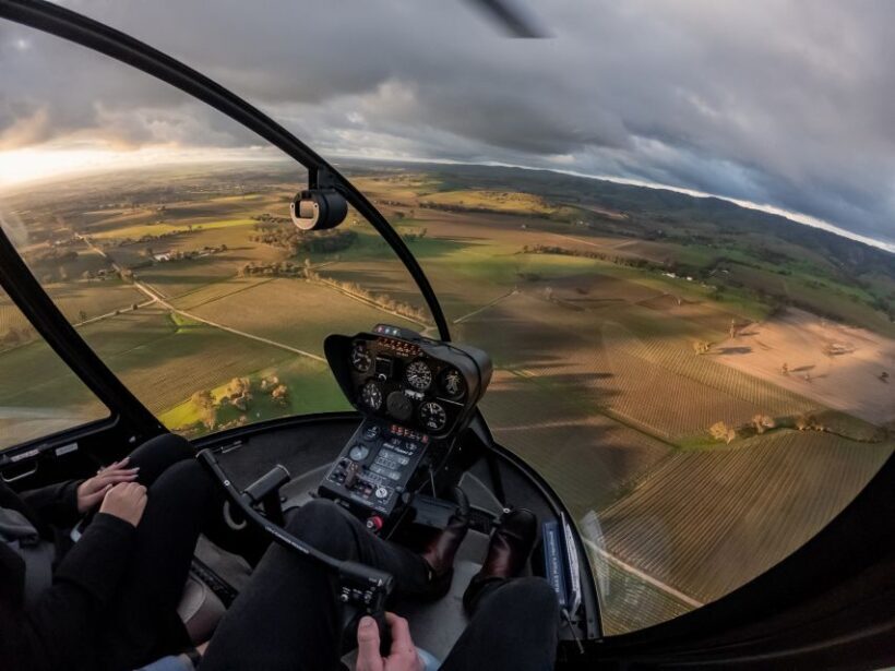 From Lyndoch: Barossa Valley 15-Minute Helicopter Flight - The Value of a Short Flight