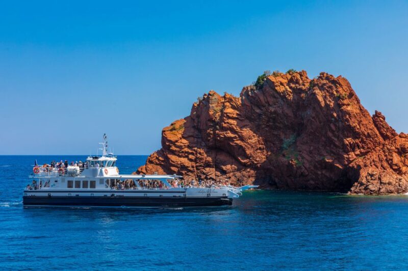 From Mandelieu: Corniche d'Or Sightseeing Cruise with Guide - Key Points